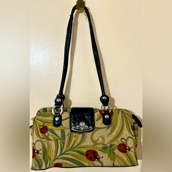 Marc Chantal | Bags | Marc Chantal Mc Ladybug Tapestry Braided Vegan ...